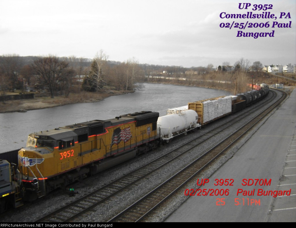 UP 3952 SD70M 02/25/2006